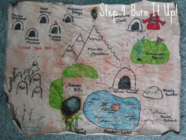 How to Create a Children's Treasure Map | It's a Mother Thing