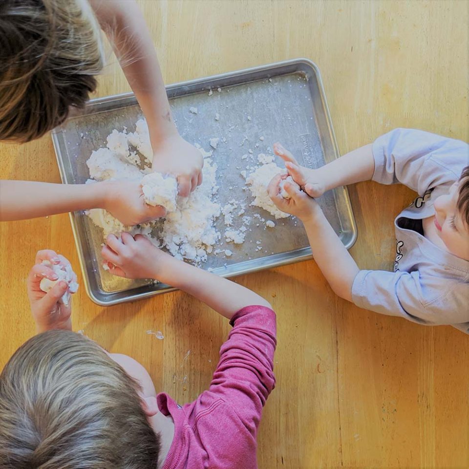 Homemade "Magic" Snow Kids Craft Activity | It's a Mother Thing