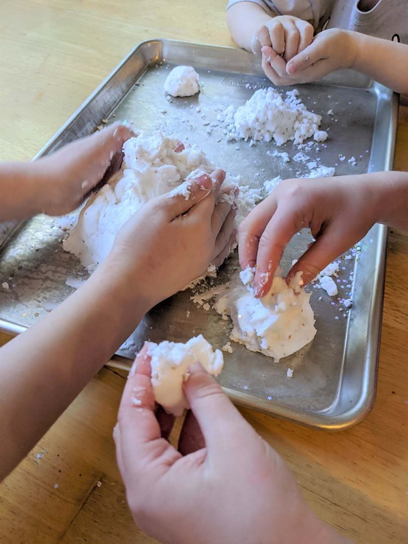 Homemade "Magic" Snow Kids Craft Activity | It's a Mother Thing