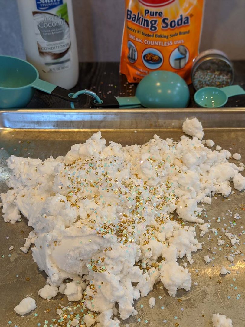 Homemade "Magic" Snow Kids Craft Activity | It's a Mother Thing