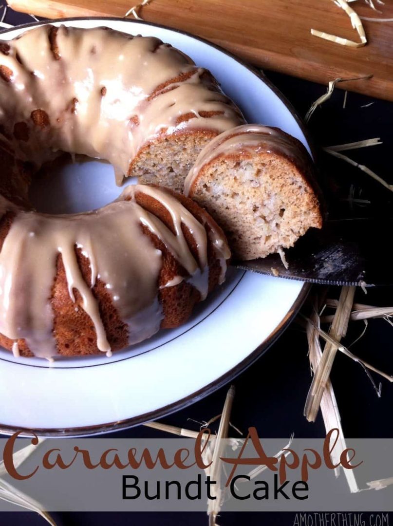 Caramel Apple Bundt Cake | It's a Mother Thing