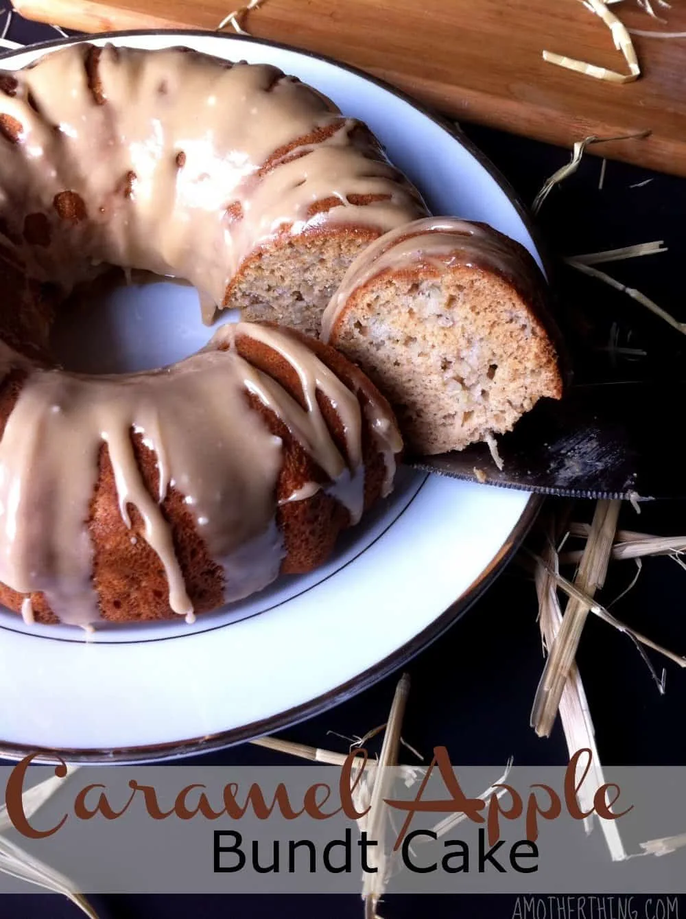 Caramel Apple Bundt Cake | It's a Mother Thing