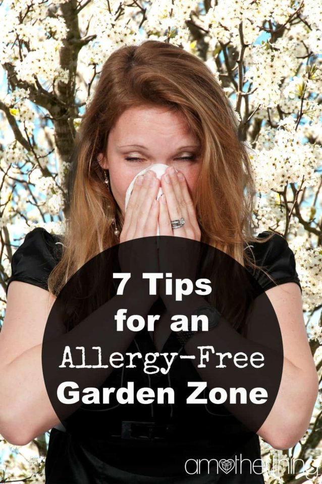 7 Tips for an Allergy-Free Garden Zone | It's a Mother Thing