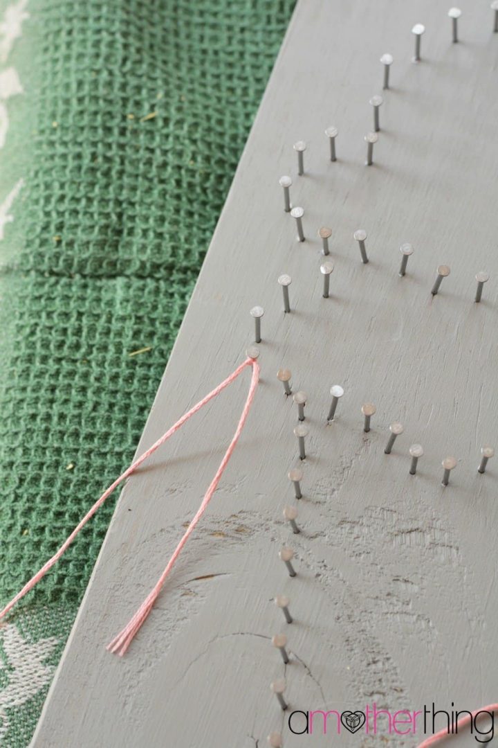 DIY String Art Ice Cream Cone With Template | It's a Mother Thing