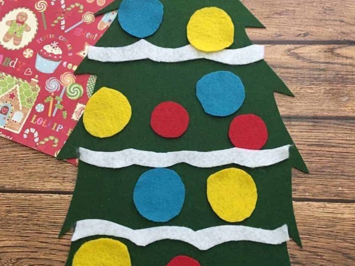 Christmas Craft - Felt Christmas Tree | It's a Mother Thing