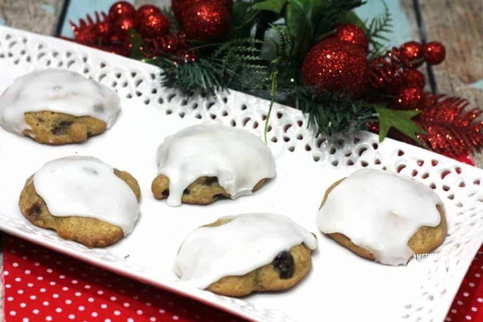 Mincemeat Cookies with Lemon Glaze | It's a Mother Thing