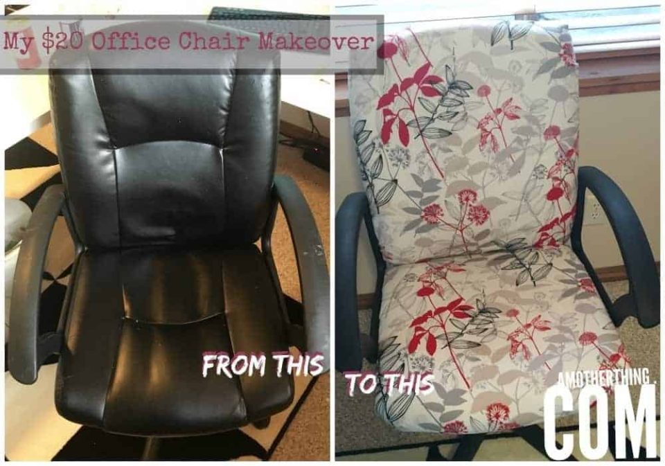 My $20 Office Chair Makeover | It's a Mother Thing