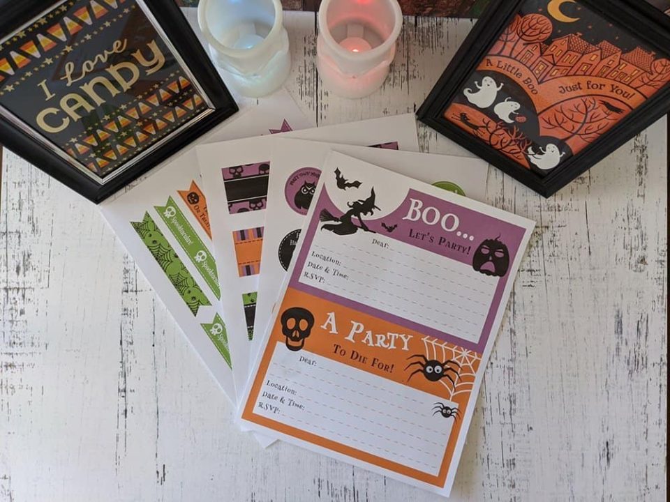 Free Printable Halloween Party Pack | It's a Mother Thing