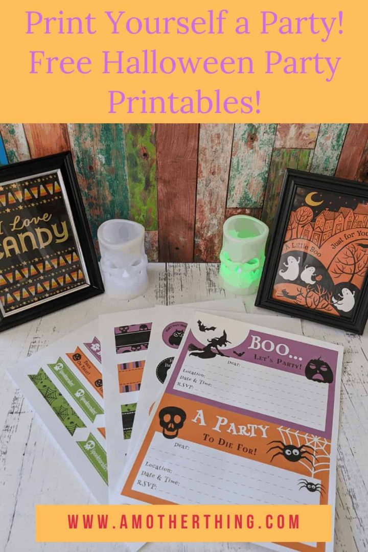 Free Printable Halloween Party Pack | It's a Mother Thing