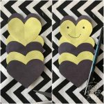 "Bee" Mine Valentine | Easy Construction Paper Craft | It's a Mother Thing