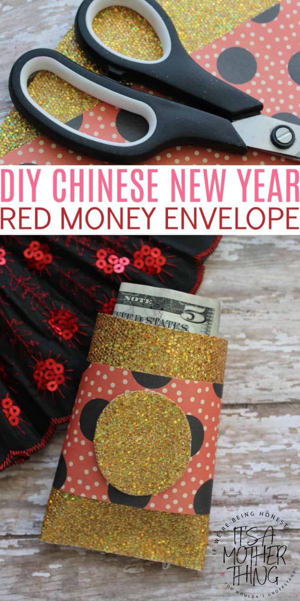 DIY Chinese Red Money Envelope Craft Tutorial | It's a Mother Thing