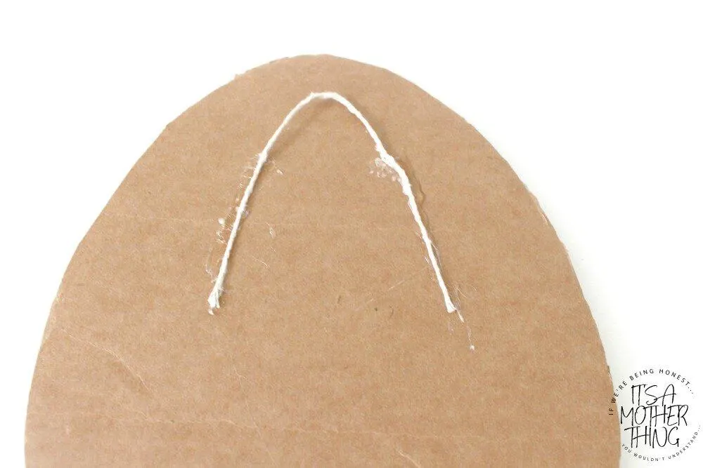 Washi Tape Easter Egg Wall Hanging Craft | It's a Mother Thing