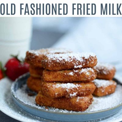 Old Fashioned Fried Milk | It's a Mother Thing