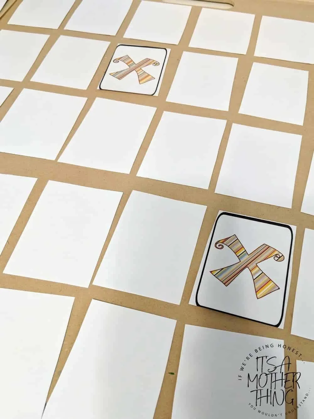 Printable Preschool Letter Matching Memory Game | It's a Mother Thing
