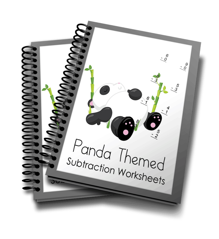 Printable Panda-Themed Math Worksheets | It's a Mother Thing