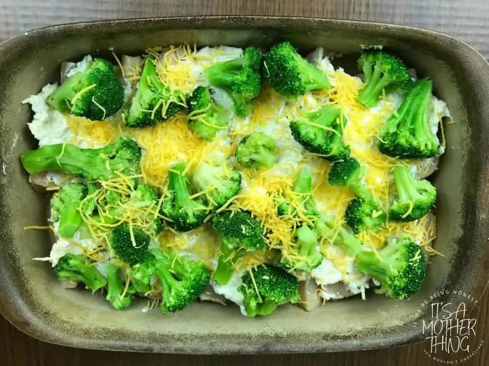 Easy Cheesy Chicken and Broccoli Bake | It's a Mother Thing