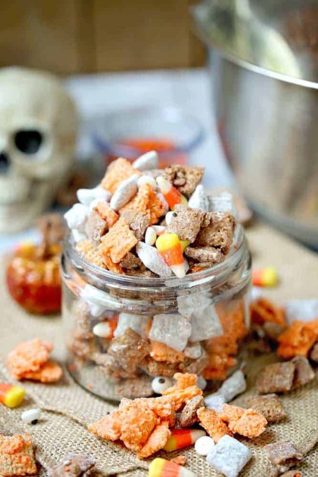 Halloween Snack Mix + Free Printables | It's a Mother Thing