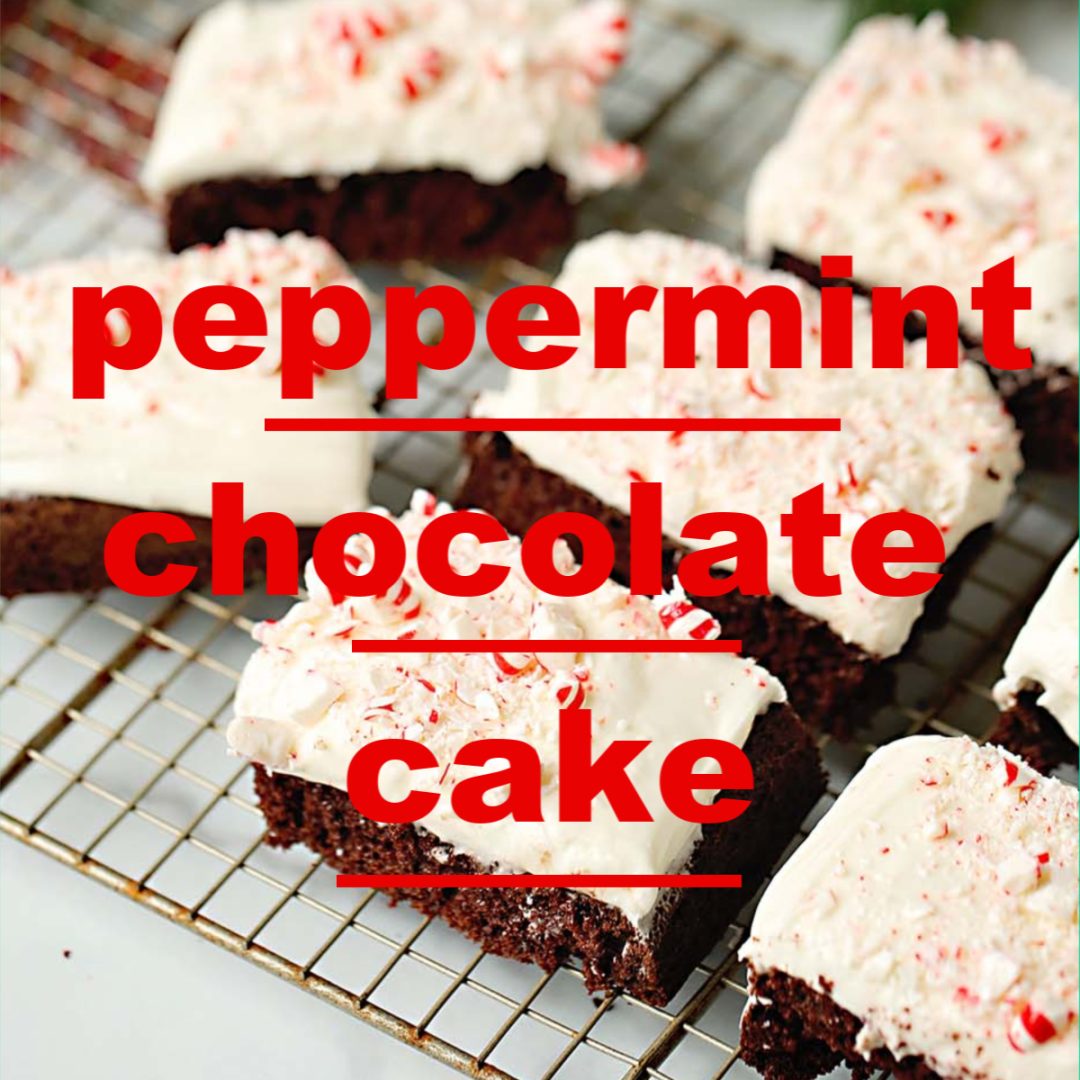 Chocolate Peppermint Cake | It's a Mother Thing
