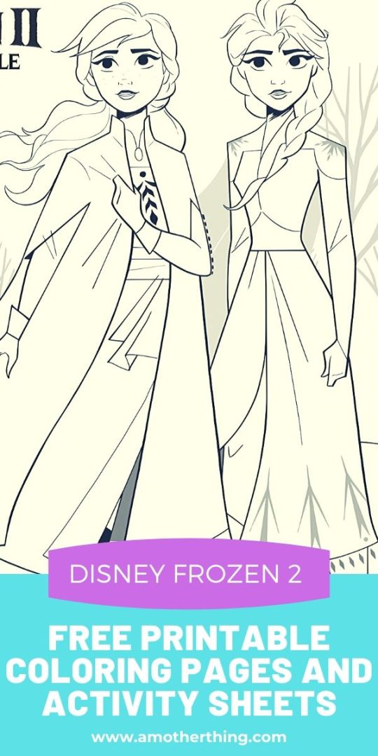 Disney's Frozen 2 Printable Coloring Pages and Activity Sheets | It's a ...