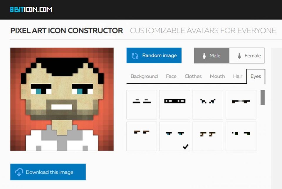 Make Your Own 8-Bit Pixel Portrait | It's a Mother Thing