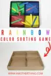 Craft Stick Color Toss Sorting Game | It's a Mother Thing