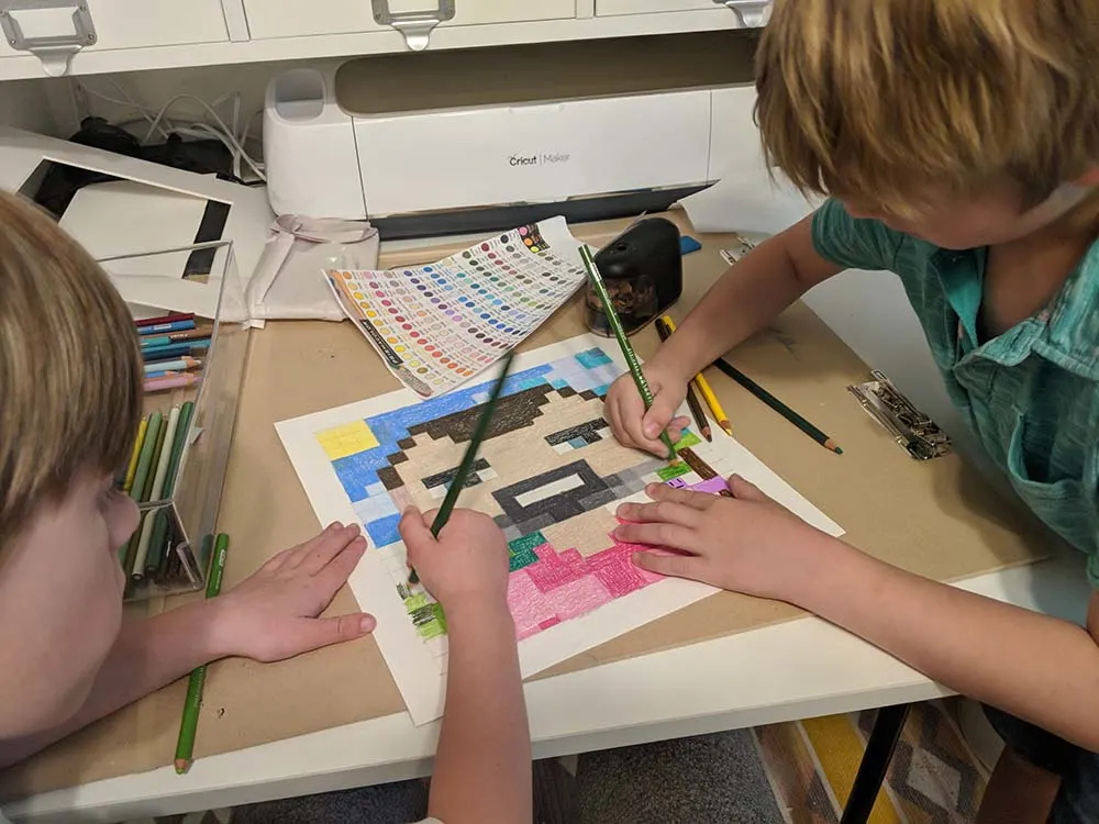 Make Your Own 8-Bit Pixel Portrait | It's a Mother Thing