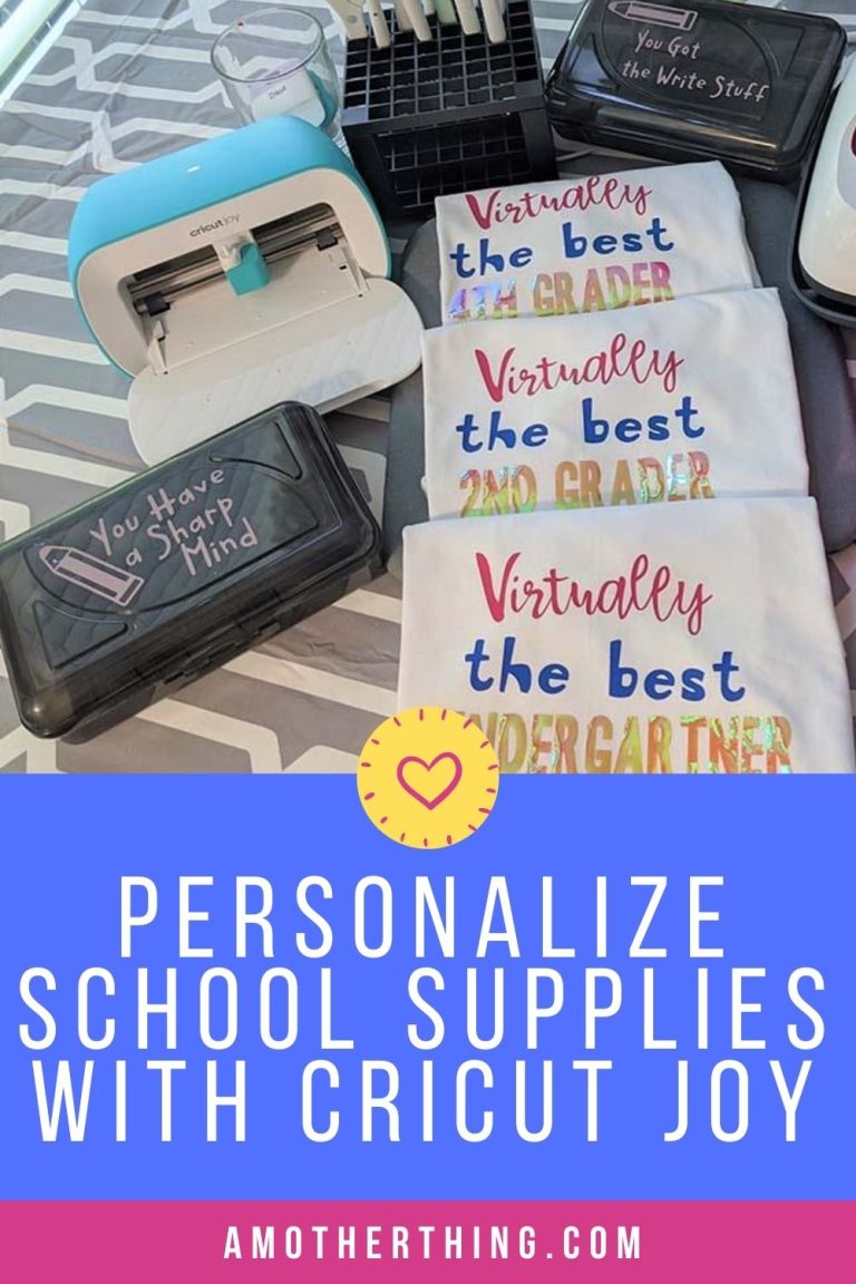 Personalize Your Back to School Essentials With Cricut
