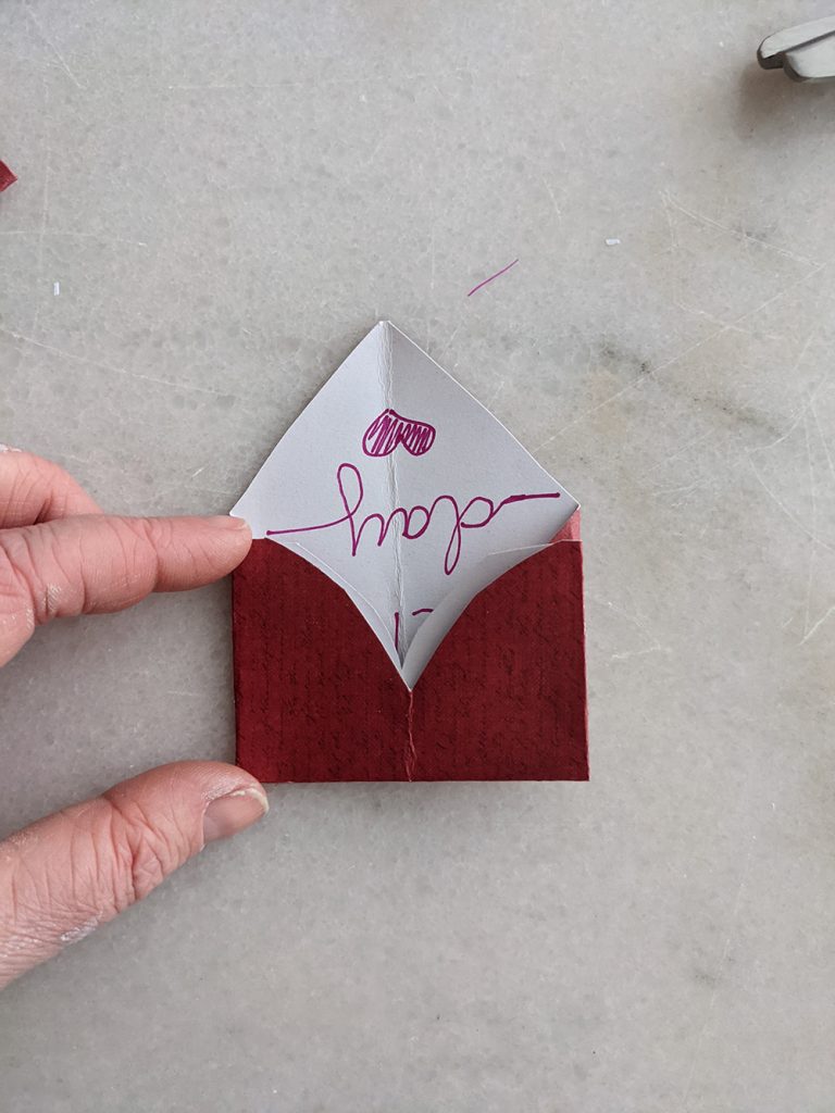 How to Fold a Paper Heart into An Envelope | It's a Mother Thing