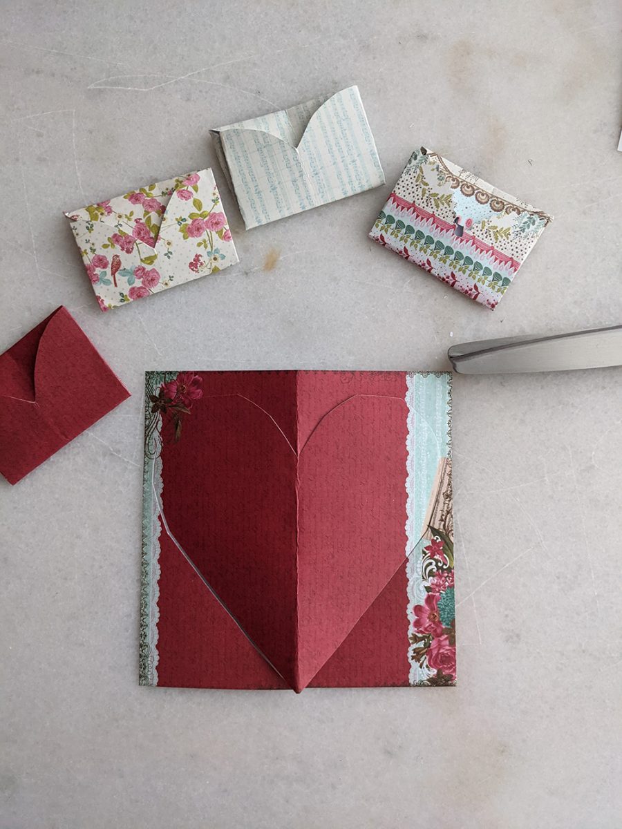 How to Fold a Paper Heart into An Envelope | It's a Mother Thing