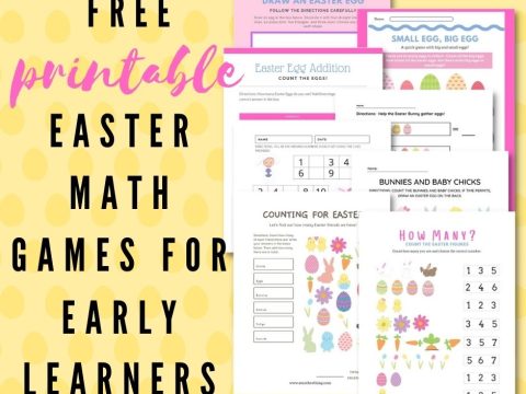 Free Printable Easter Math Worksheets | It's a Mother Thing