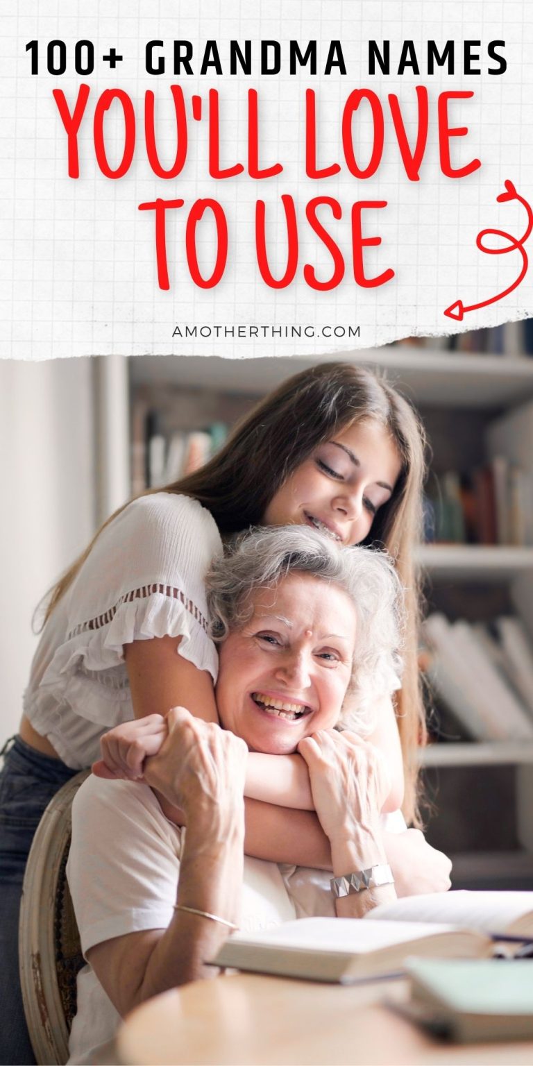 The Best Grandma Names - 100 Nicknames You'll Love | It's a Mother Thing