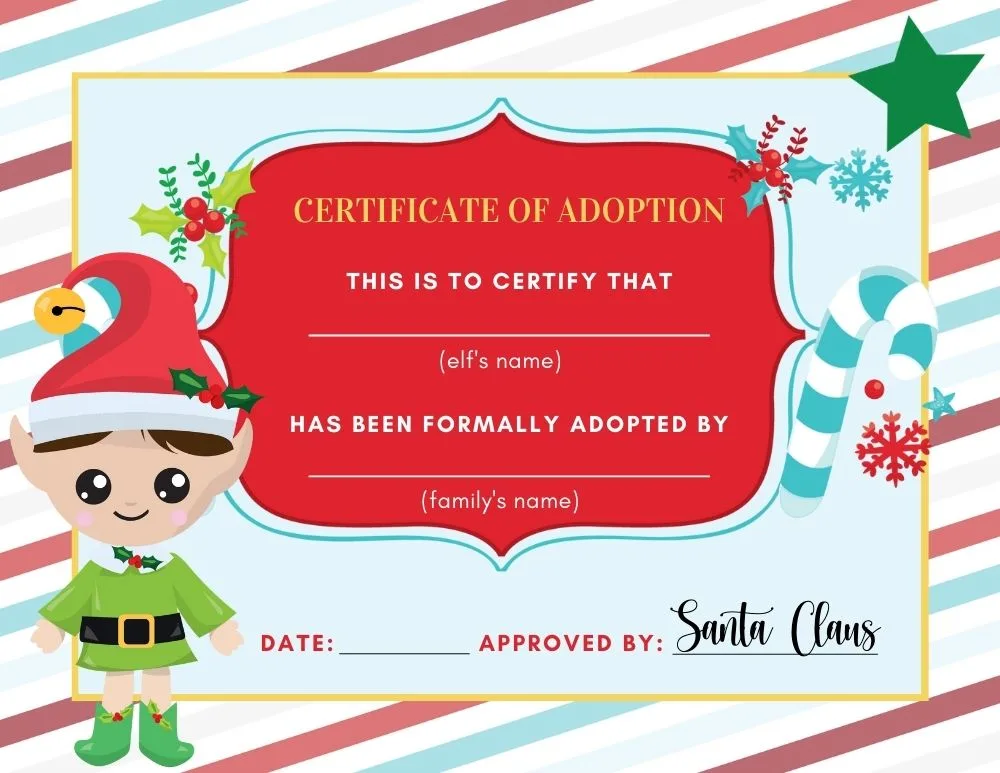 Free Elf on the Shelf Printable Magical Christmas Bundle