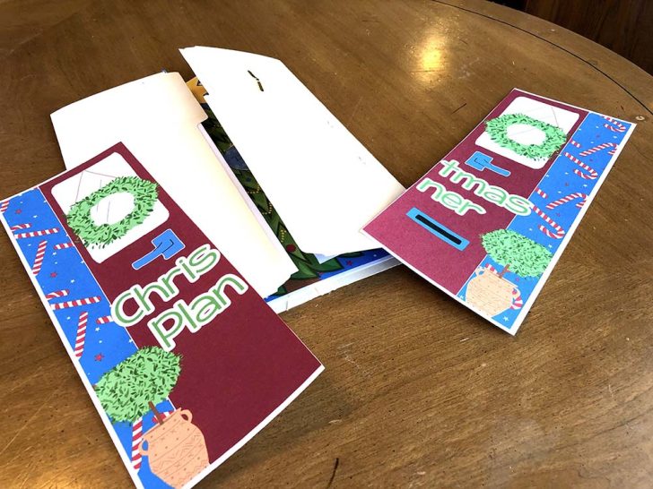 Free Printable Kid’s Christmas Planner Lapbook | It's a Mother Thing
