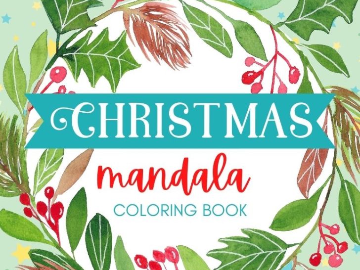 Free Printable Christmas Mandala Coloring Pages for Adults and Kids ...