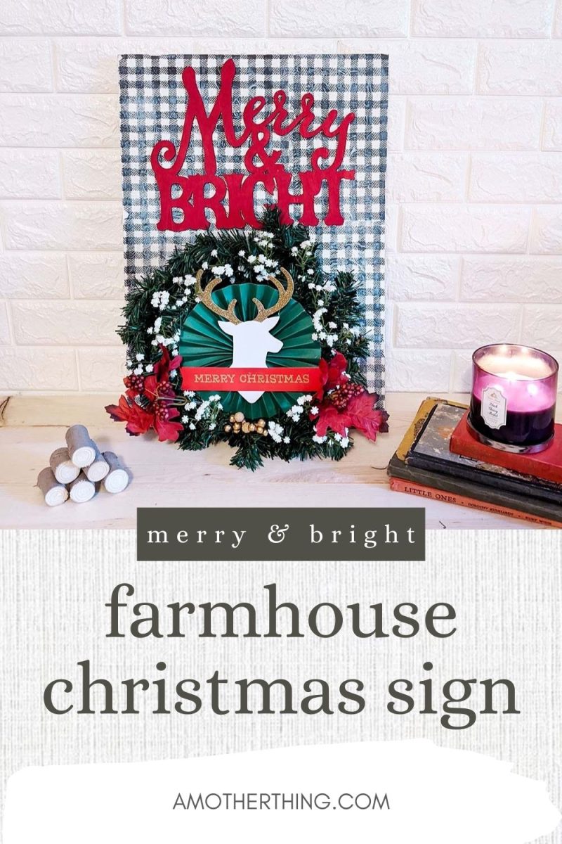Farmhouse Merry Christmas Sign | It's a Mother Thing