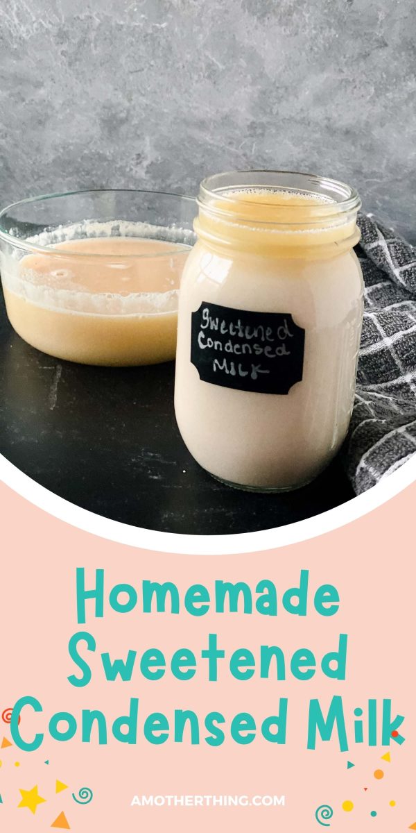 Homemade Sweetened Condensed Milk | It's a Mother Thing