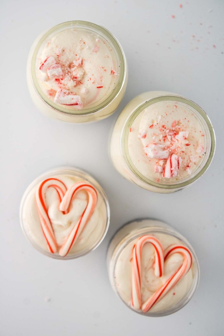 No-Bake Peppermint Cheesecake Jars | It's a Mother Thing