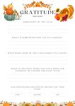 Printable Thanksgiving Family Gratitude Journal | It's a Mother Thing