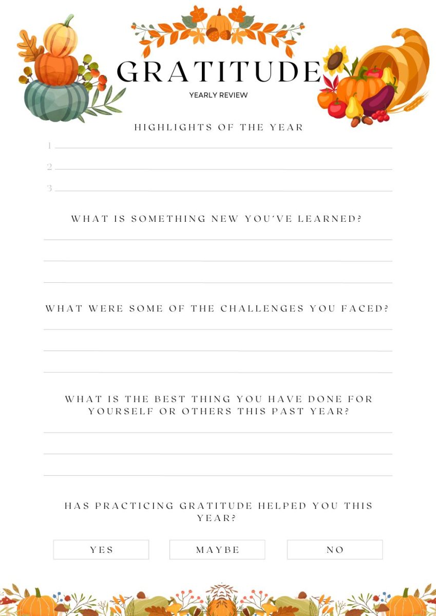 Printable Thanksgiving Family Gratitude Journal | It's a Mother Thing