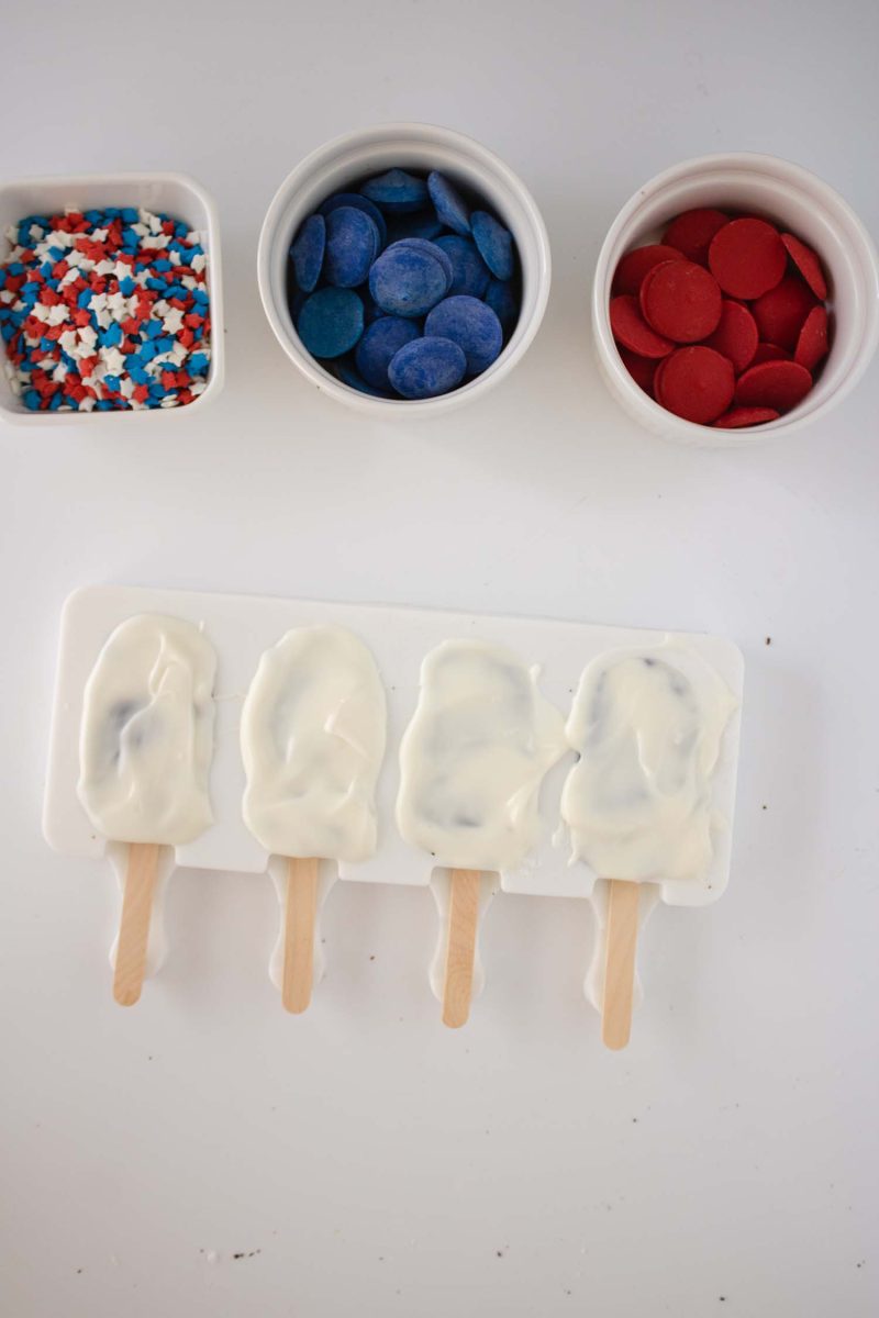 Red, White and Blue Patriotic Popsicles | It's a Mother Thing