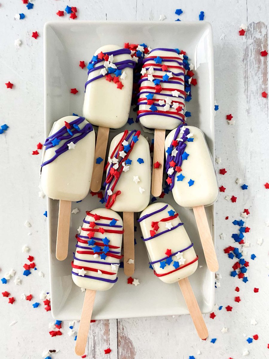 Red, White and Blue Patriotic Popsicles | It's a Mother Thing