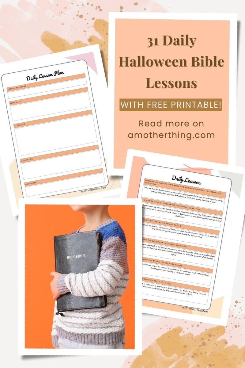 Never Fear! 31 Halloween Bible Lessons for Kids | It's a Mother Thing