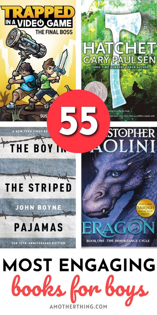55 Best Books for Tweens and 12-14 Year Old Boys | It's a Mother Thing