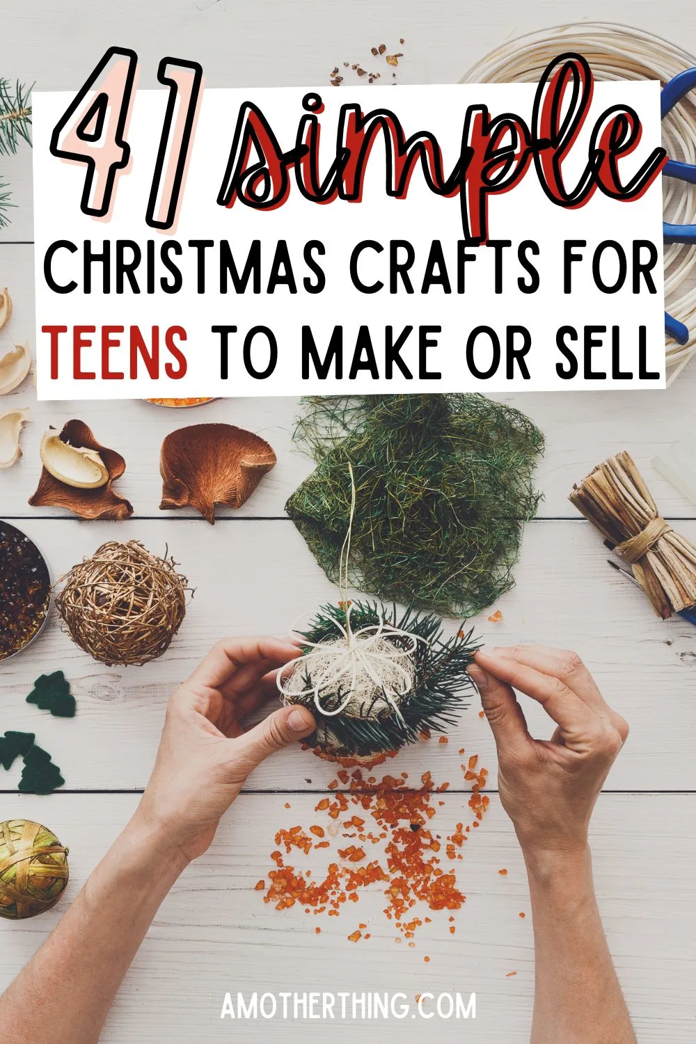 41 Easy Christmas Crafts for Teens to Make or Sell | It's a Mother Thing