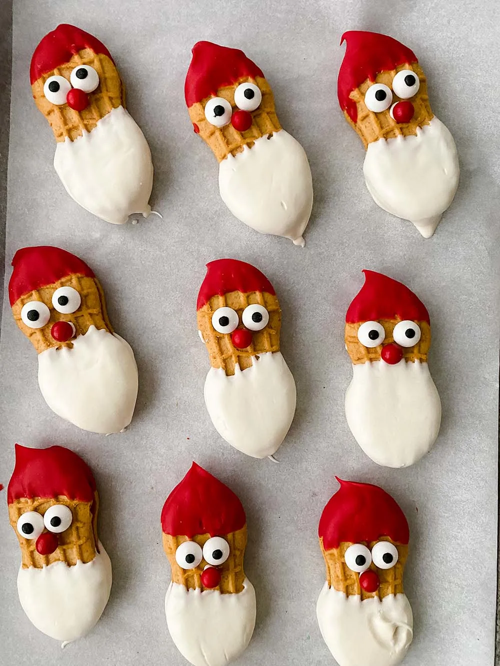 Nutter Butter Santa Cookies | It's a Mother Thing