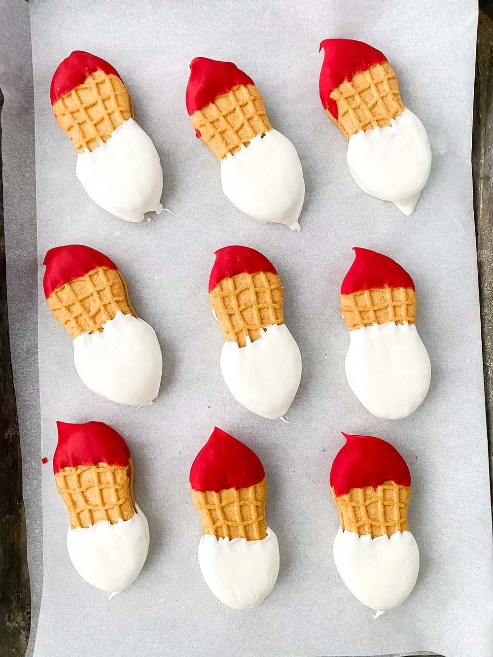 Nutter Butter Santa Cookies | It's a Mother Thing