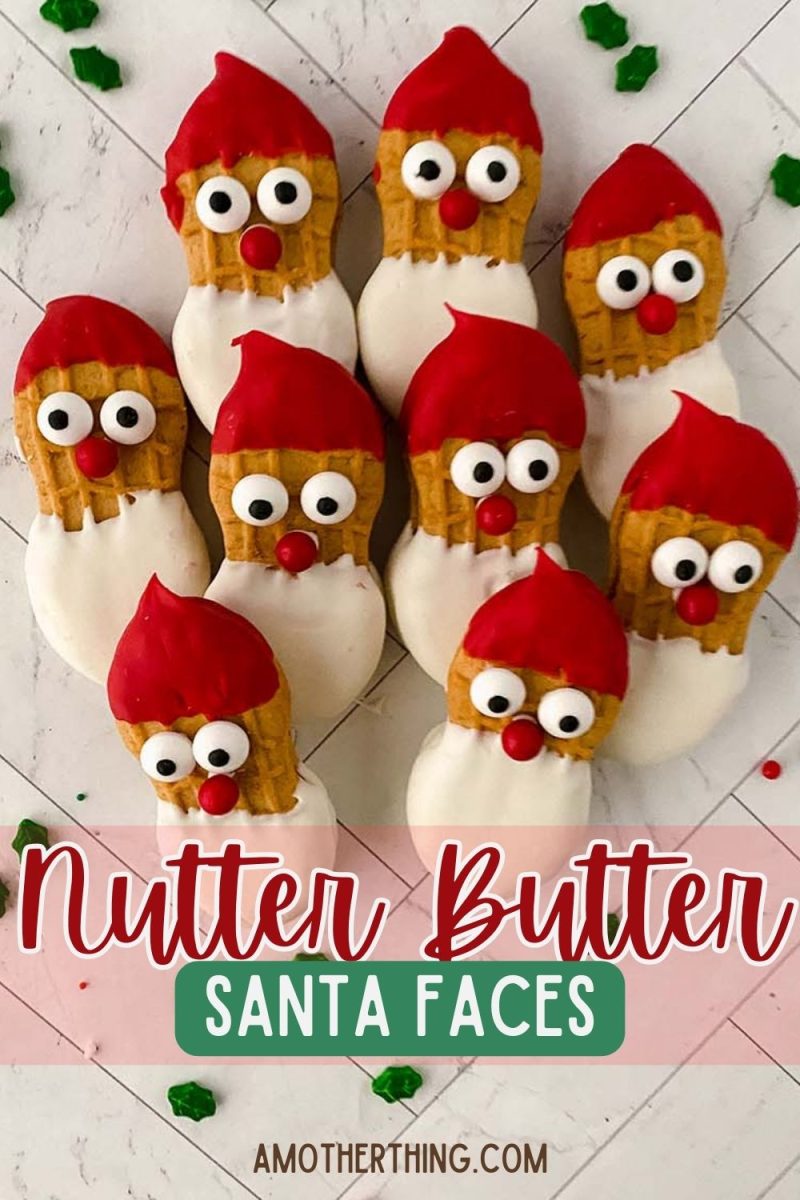 Nutter Butter Santa Cookies | It's a Mother Thing